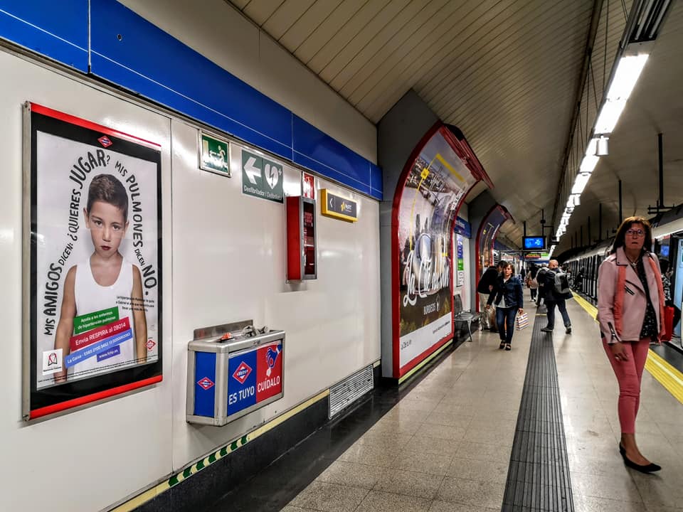 Presentación de la Campaña divulgativa FCHP en Metro Madrid