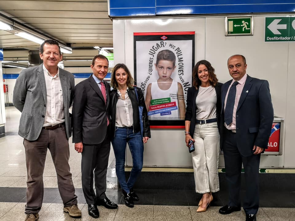 Presentación de la Campaña divulgativa FCHP en Metro Madrid